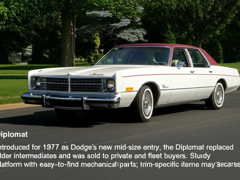 1977 Dodge Models: The Complete List - 33Gears